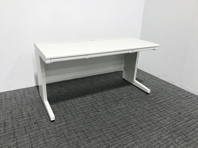 平デスク 引出し付 US-1 US-T146 WS[プラス][中古]|平デスク-デスクの販売・通販サイト オフィス家具のハッピー
