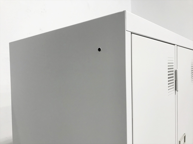 3人用ロッカー TLK型 TLK-S3[豊国工業][中古]|ロッカー-ロッカーオフィス家具（中古）通販ならHappy（ハッピー）