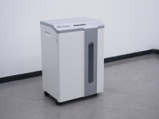 シュレッダー 明光商会 MSシュレッダー MSQ CD・DVD・CARD対応 キャスター付 MSQ-77MCM[通販カタログ掲載品][新古品]|シュレッダー-OA関連オフィス家具（中古）通販 ...