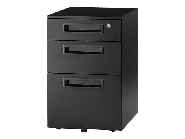 インサイドワゴン 3段 GSW GSW-3 B[井上金庫][新品]|インサイドワゴン-脇机・ワゴン オフィス家具（中古）通販ならHappy（ハッピー）